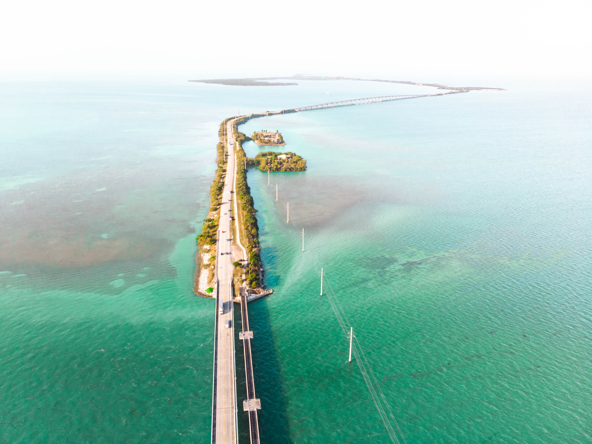 Overseas Highway | The road extending over 100 miles into the ocean ...