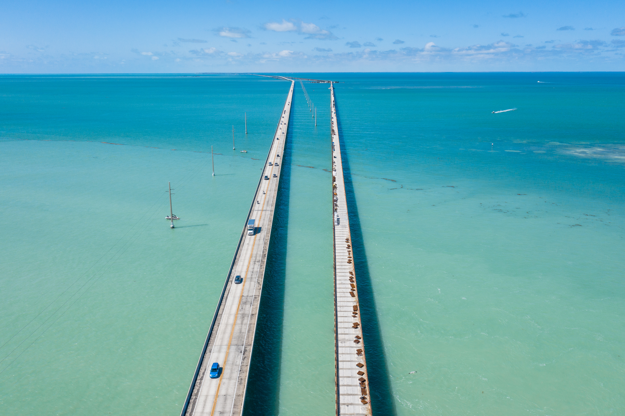 Overseas Highway | The road extending over 100 miles into the ocean ...