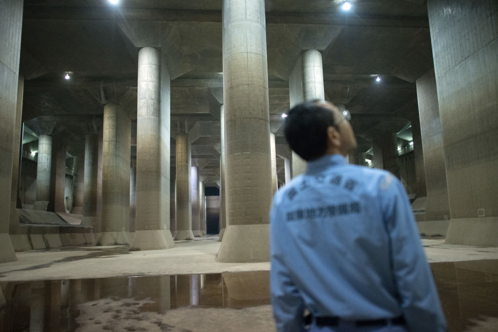 Tokyo's towering sewers | A look inside the world's largest drain ...