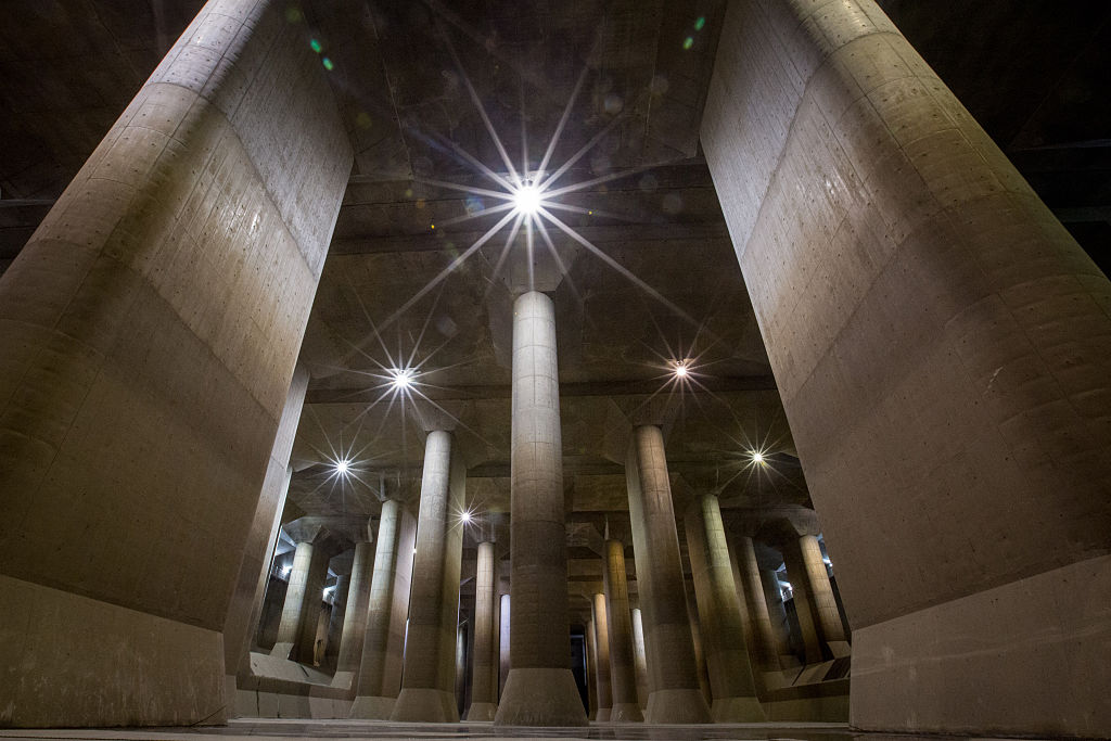 Tokyo's towering sewers | A look inside the world's largest drain ...