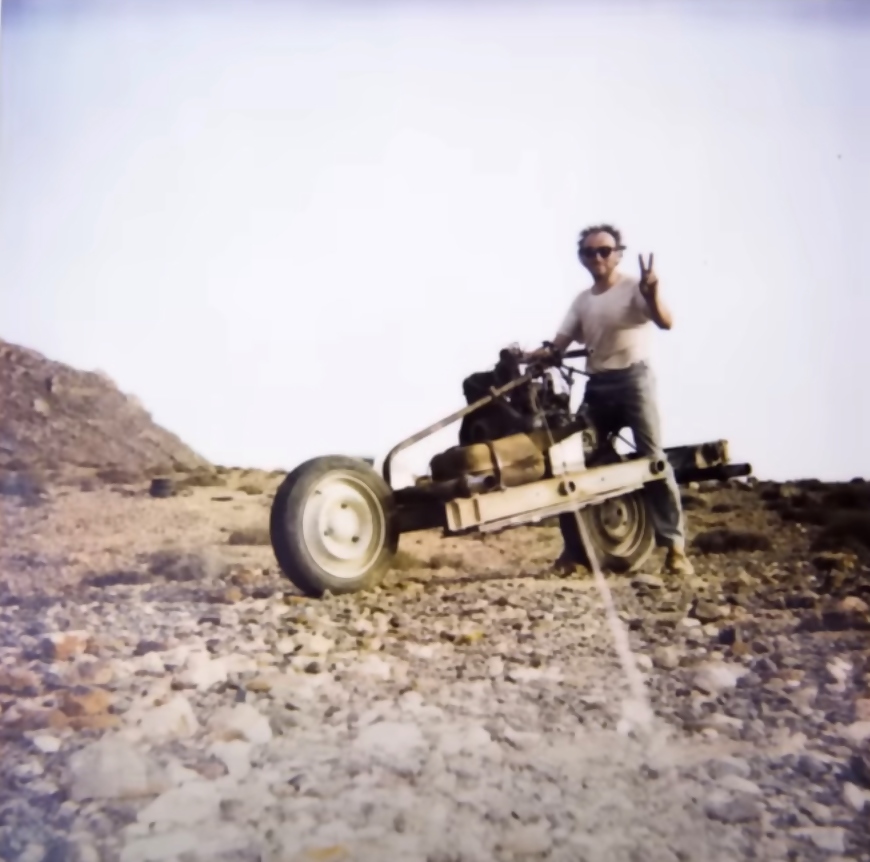 Meet Emile Leray, who turned his car into a motorbike to escape the ...